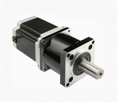 China NEMA23 Planetary geared stepper motor supplier